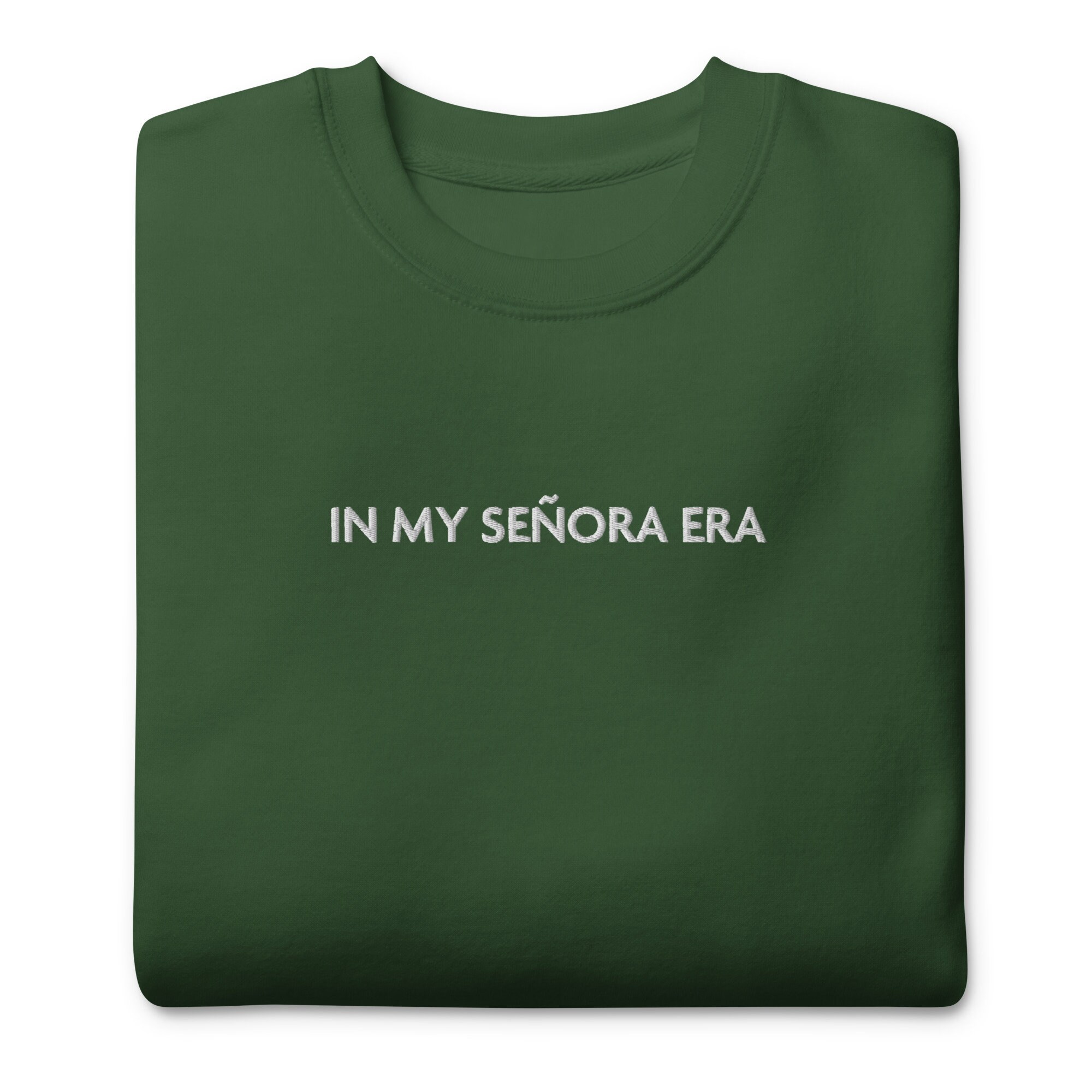 Embroidered in My Señora Era Sweater Latina Mothers Day Sweatshirt Mom ...