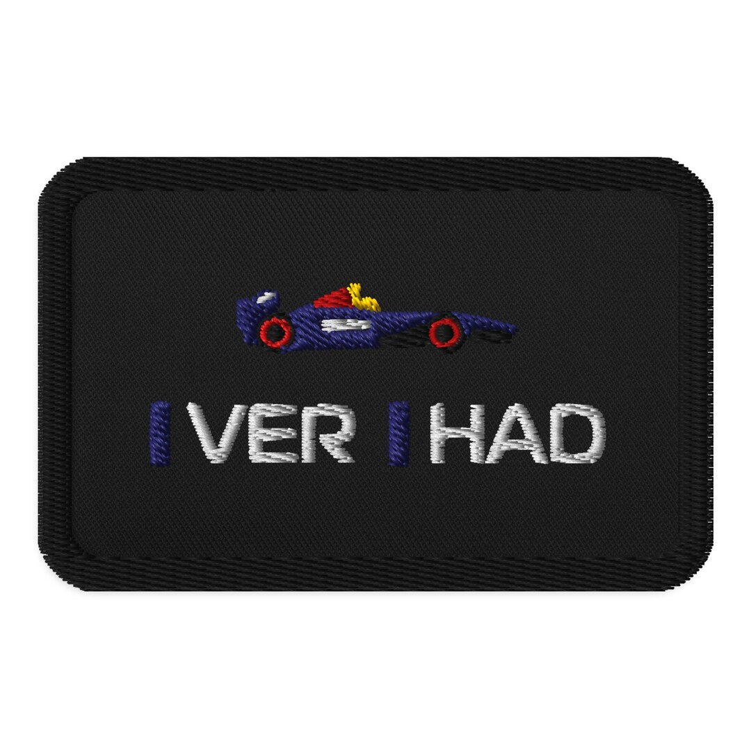 Red Bull F1 Fan Patch, Formula 1 Patch, F1 Patch, Fan of Max Verstappen ...
