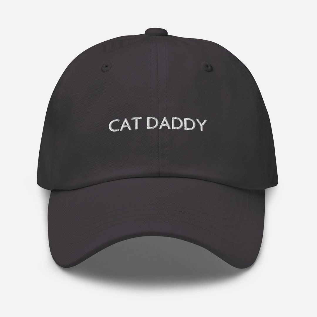 Cat Daddy Hat, Embroidered Cat Dad Hat, Cat Dad Gift, Gift for Cat ...