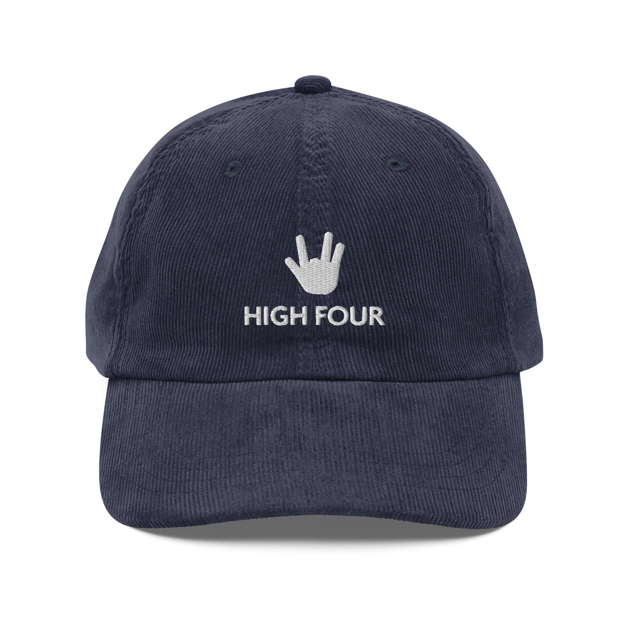 Missing Middle Finger, Corduroy Cap,high Four Cap,gift for Finger ...
