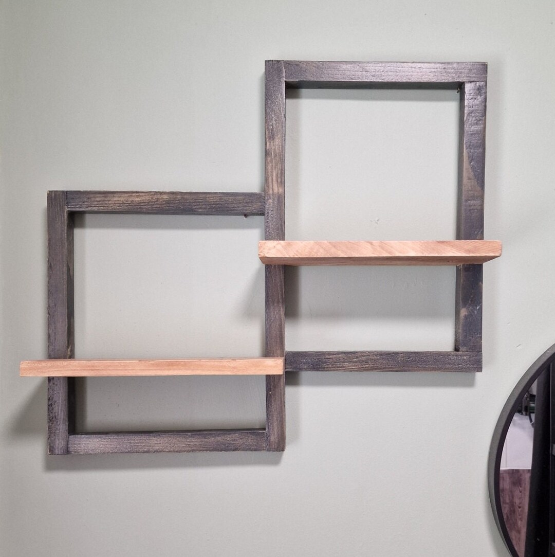 Floating Wall Shelves | Square | Rectangle | Plant Shelf | Modern Decor ...