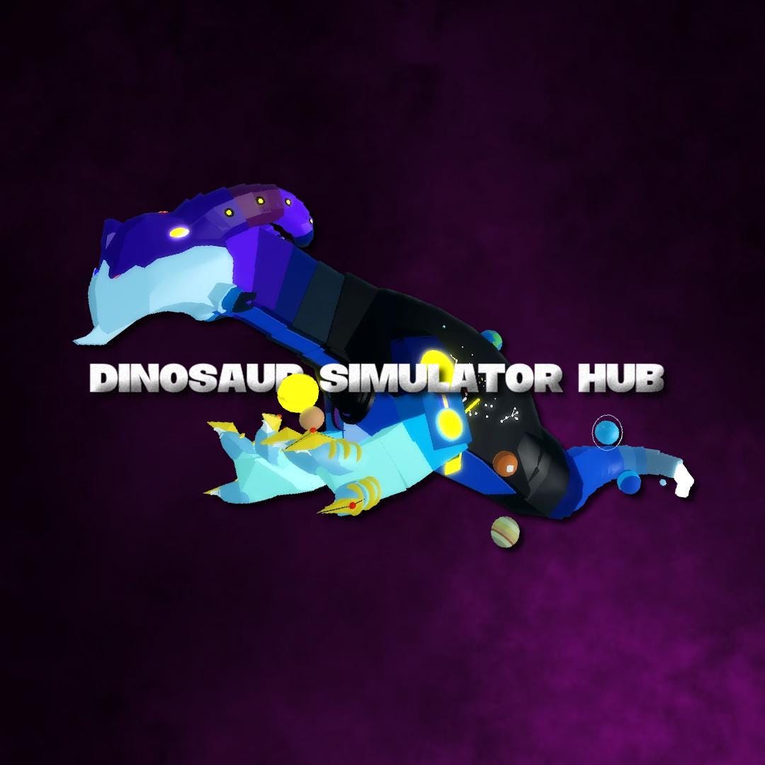 Galactic Barosaurus roblox Dinosaur Simulator - Etsy