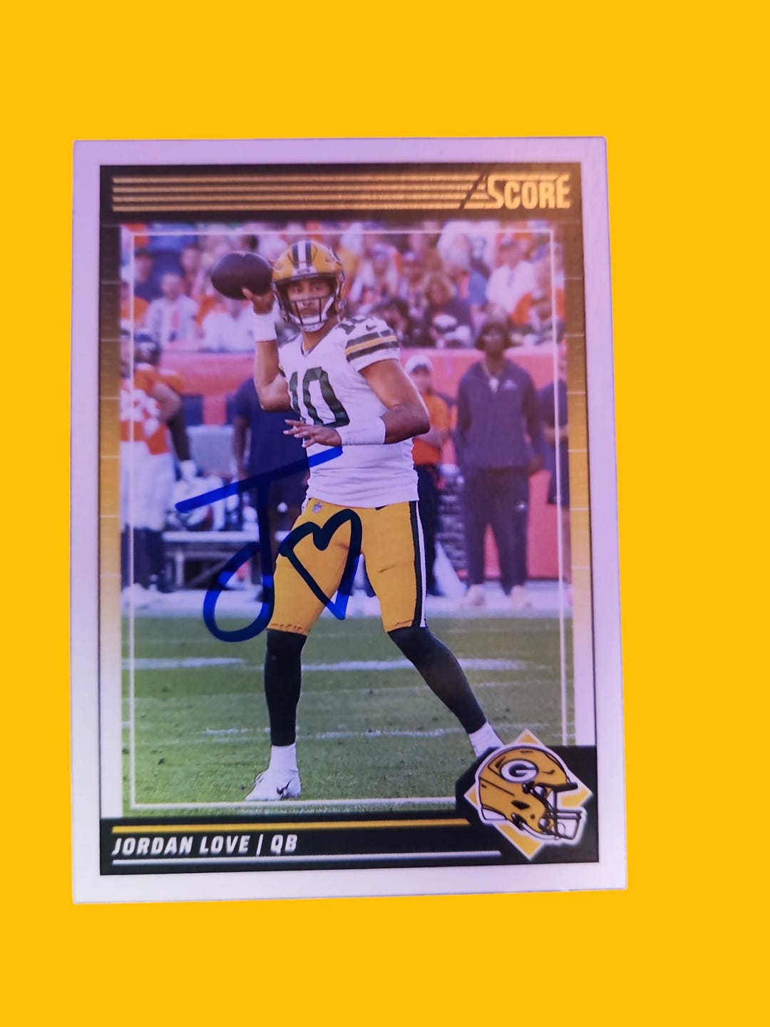 Jordan Love Autographed Card - Etsy