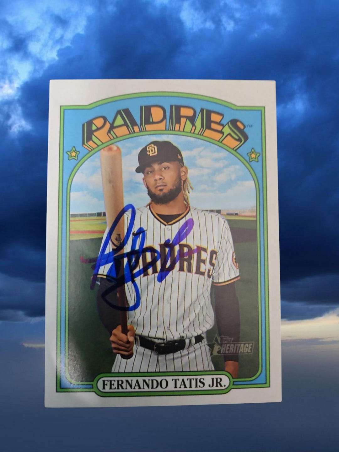 Fernando Tatis Jr Autographed Card - Etsy