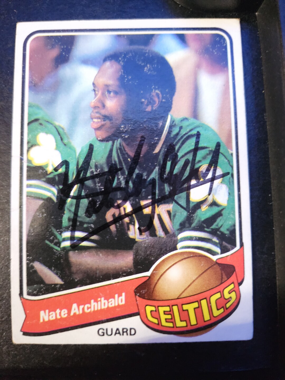 Nate Archibald Autographed Card - Etsy