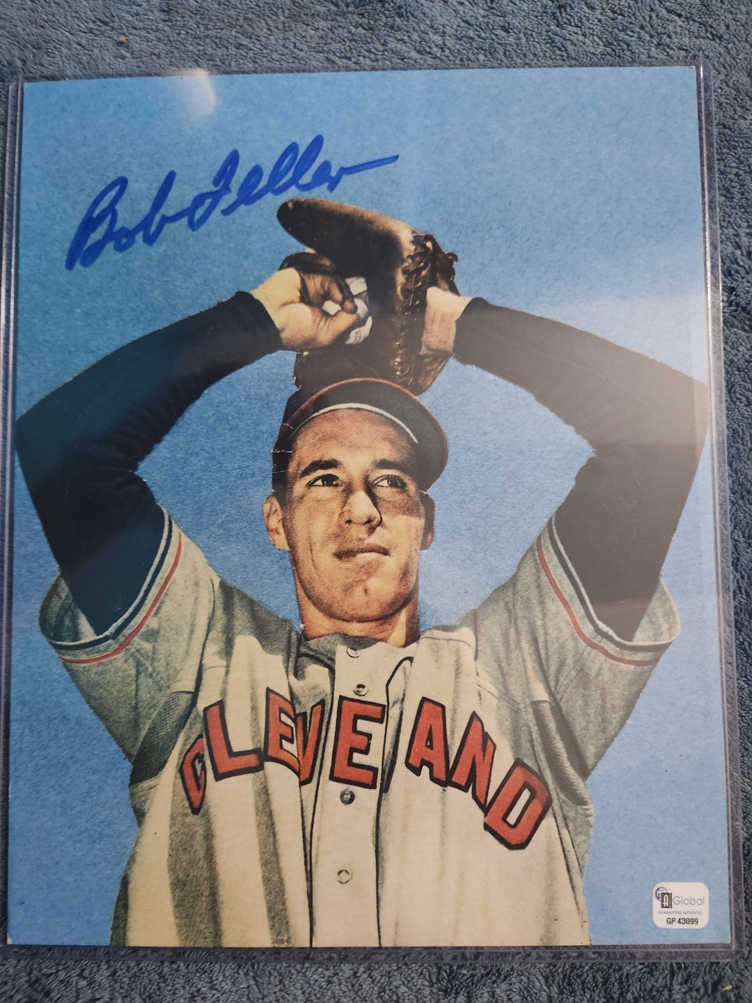 Signed Bob Feller 8x10 Photo With COA - Authentic Autograph - Etsy