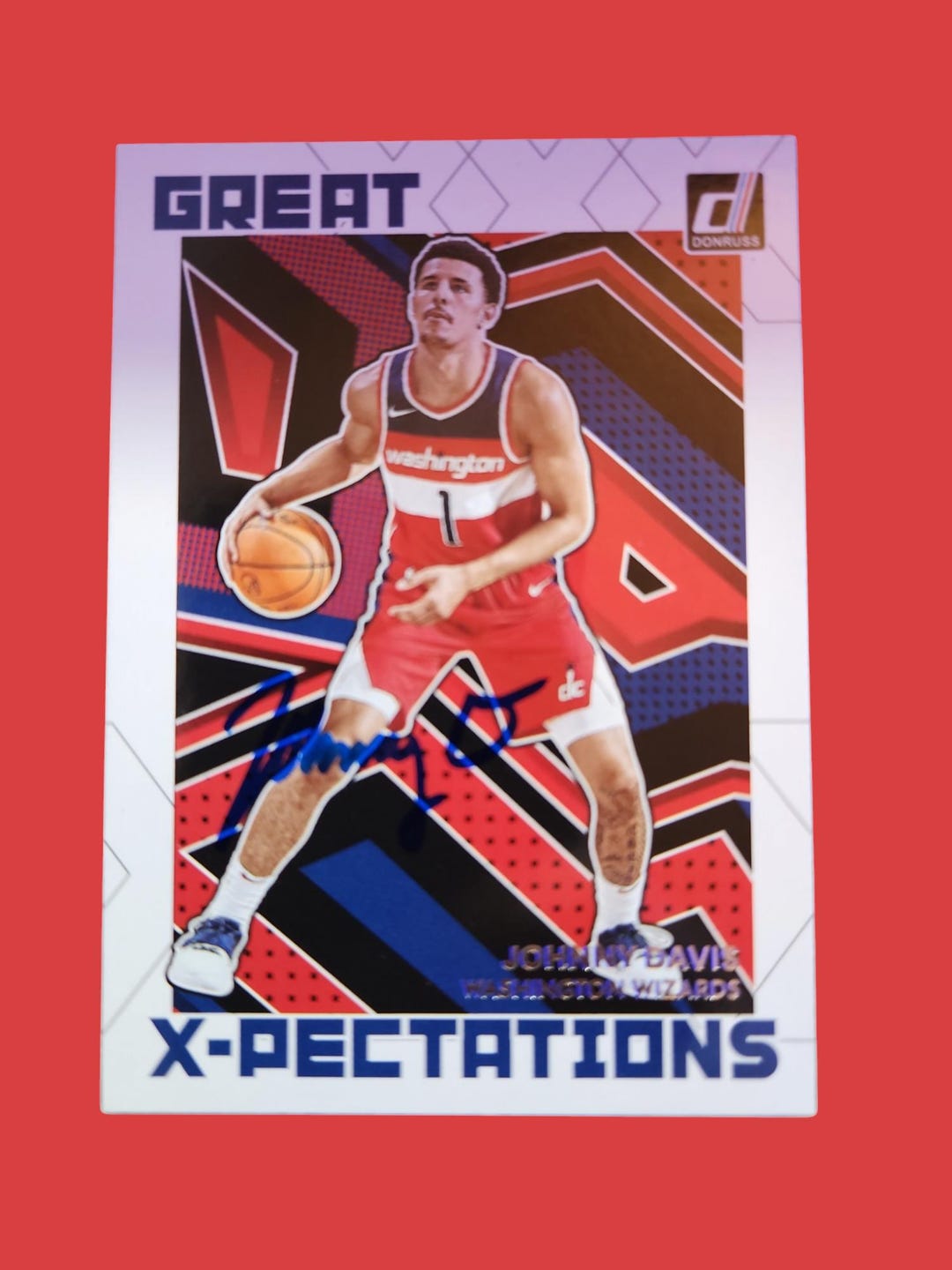 Johnny Davis Autographed Card - Etsy
