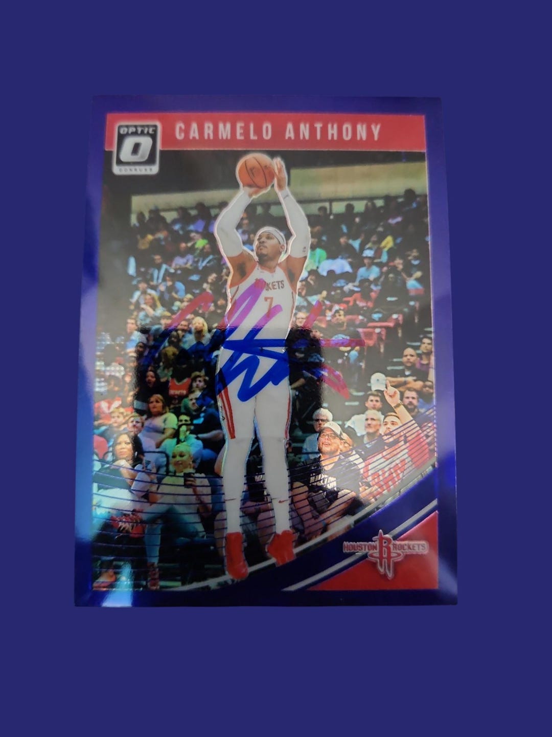 Carmelo Anthony Autographed Card - Etsy