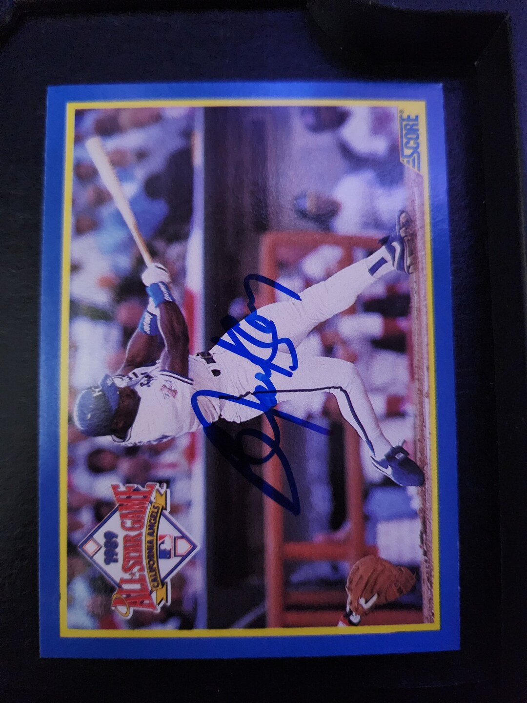 BO JACKSON Allstar Game AUTOGRAPHED Card - Etsy