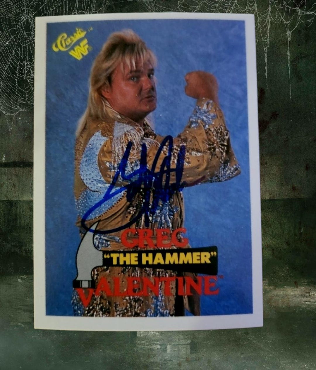 Greg the Hammer Autographed Wrestling Card - Etsy