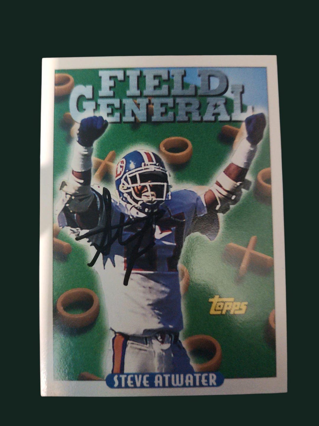 Steve Atwater Autographed Card - Etsy