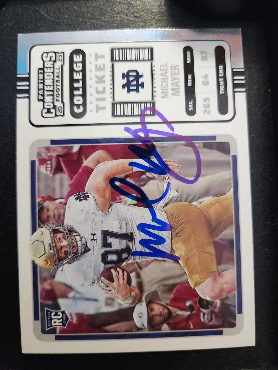 Michael Mayer Autographed Card - Etsy