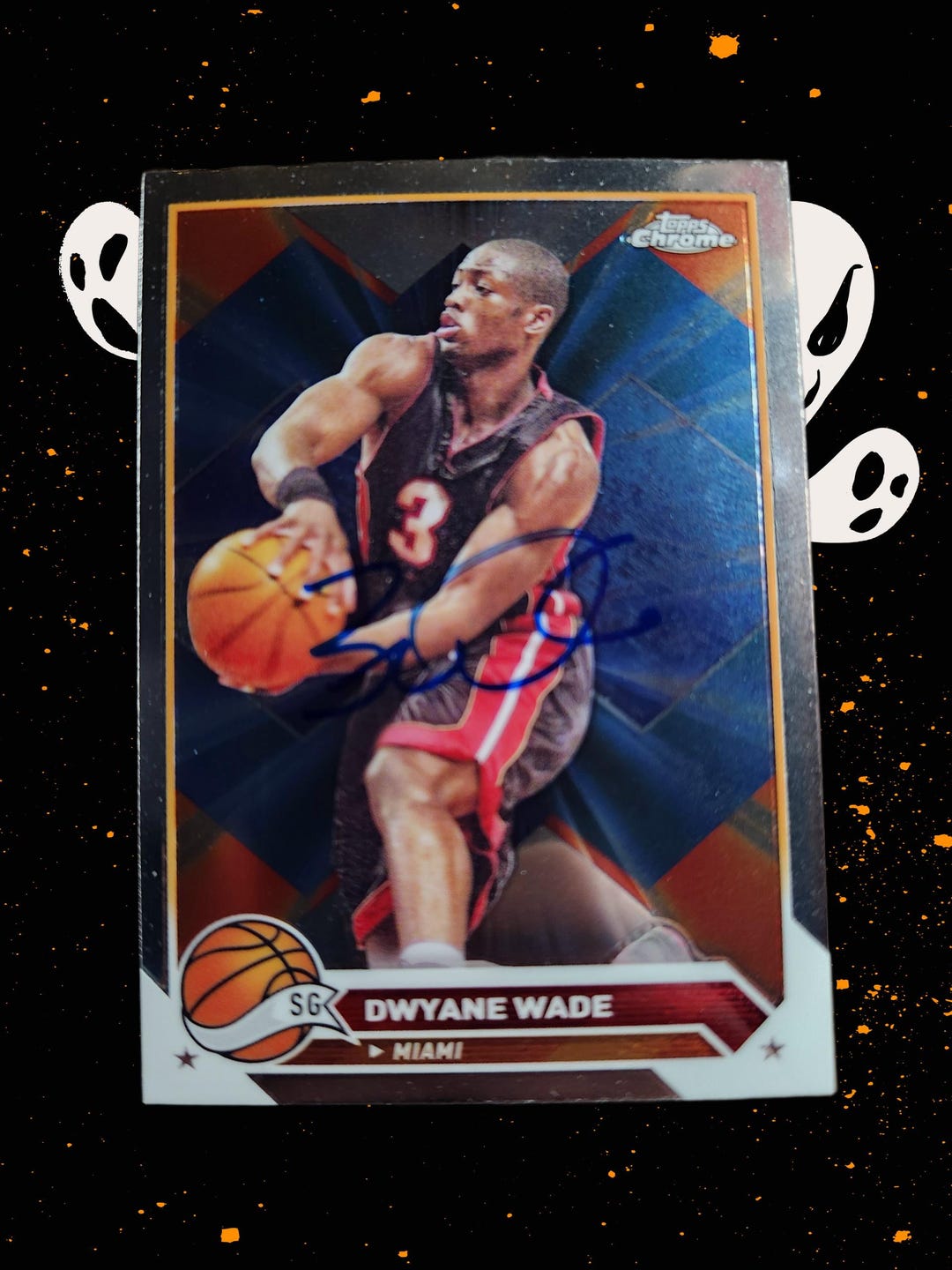 Dwayne Wade Autographed Card - Etsy