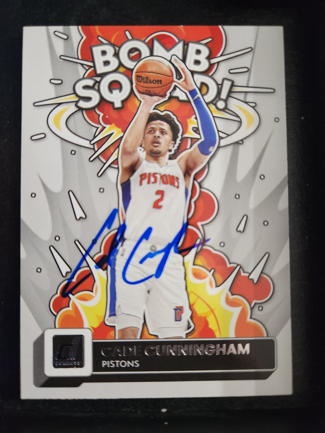 Cade Cunningham Bomb Squad Autographed Card - Etsy