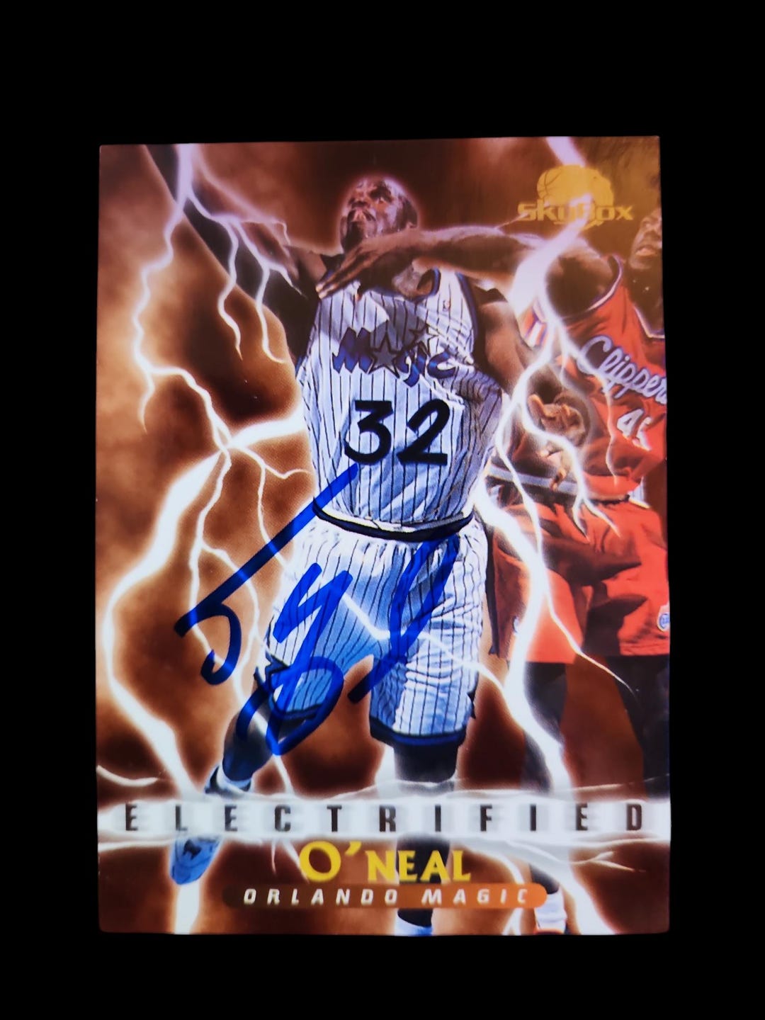 Shaquille O'neal Autographed Card - Etsy