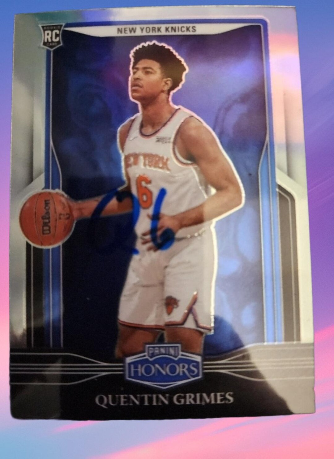 Quentin Grimes Autographed Card - Etsy