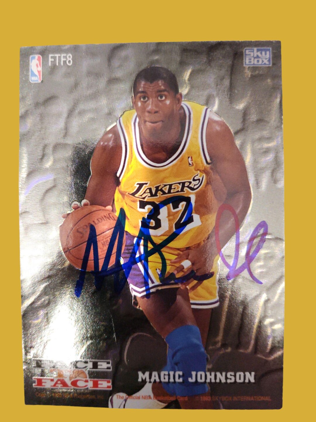 Hand-signed Magic Erving Auto Magic Autographed Card No COA Offers ...