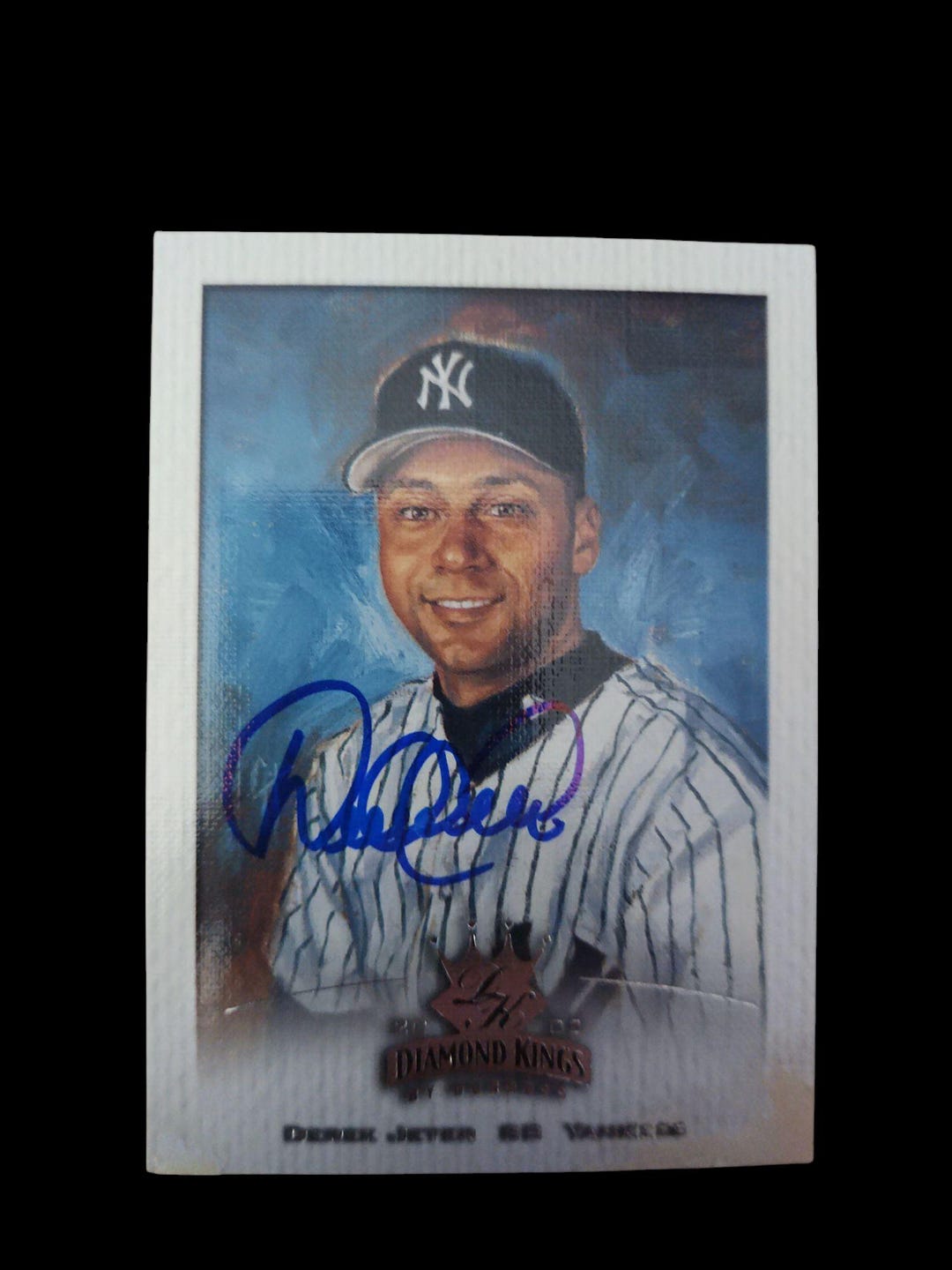 Derek Jeter Autographed Card - Etsy
