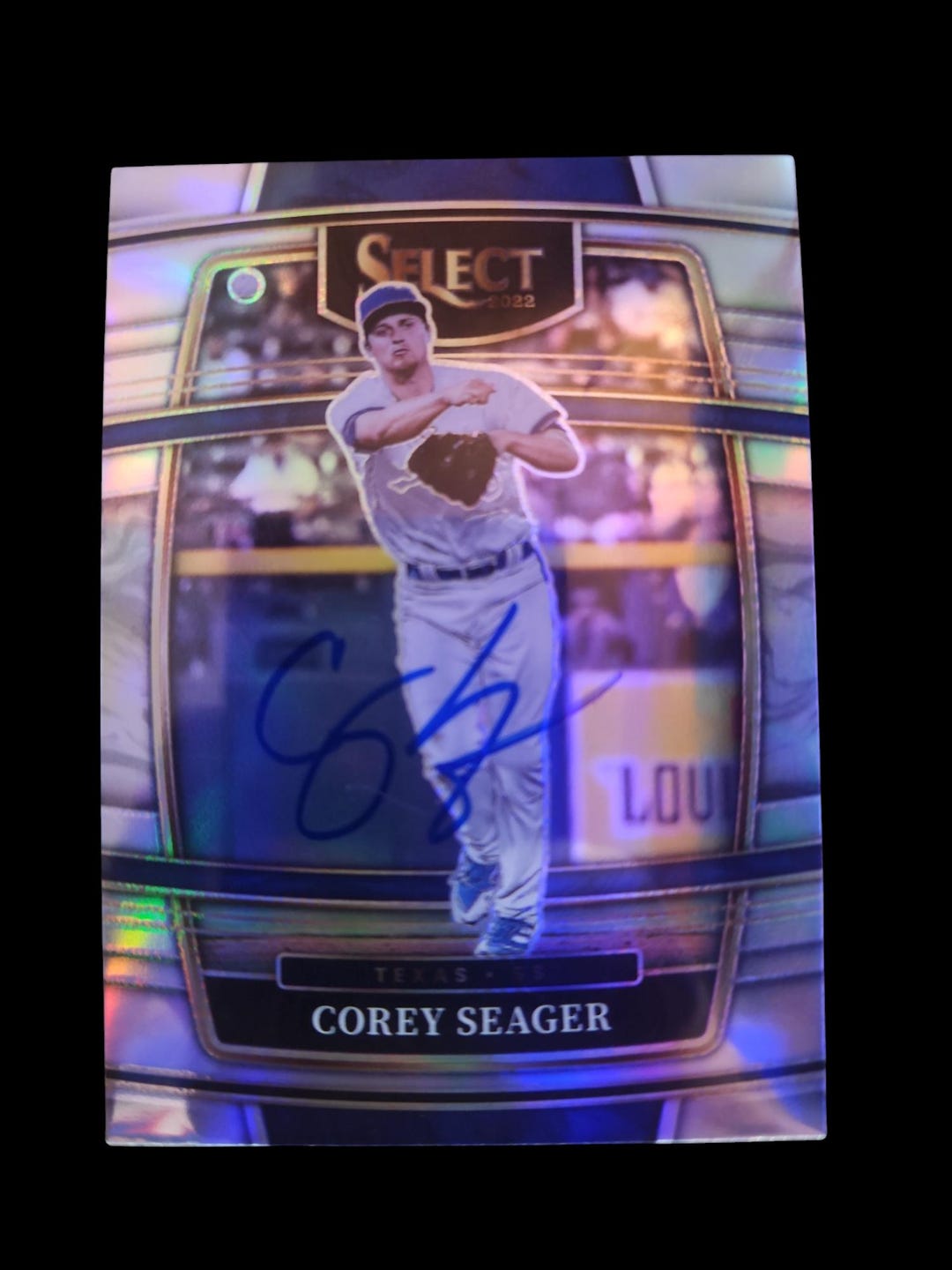 Corey Seager Autographed Card - Etsy