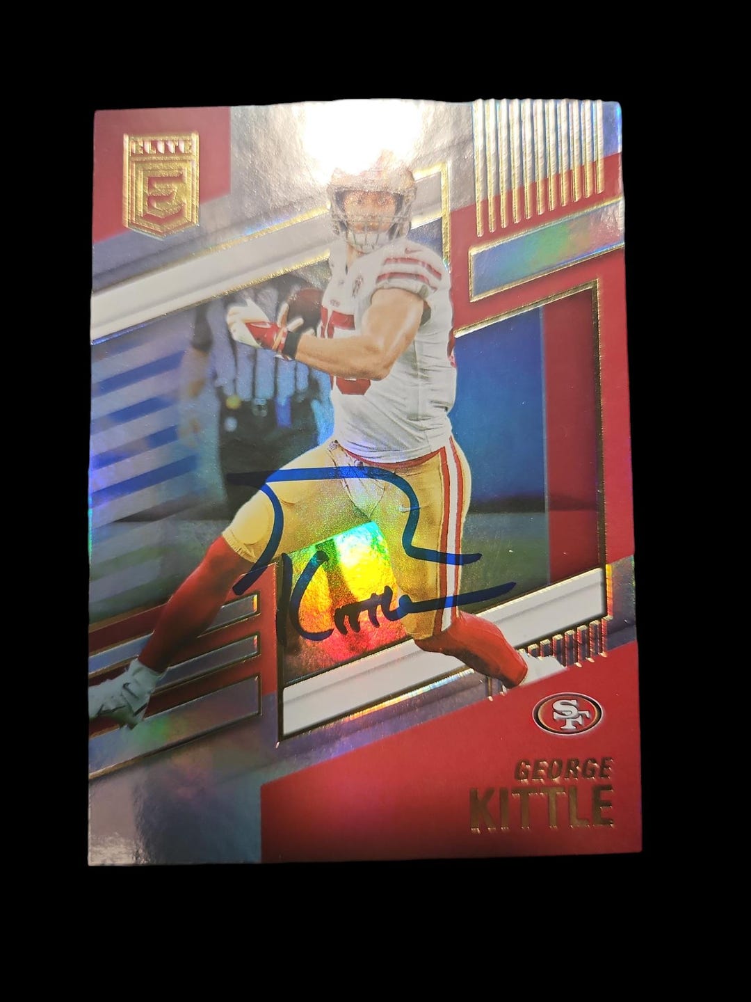 George Kittle Autographed Card - Etsy