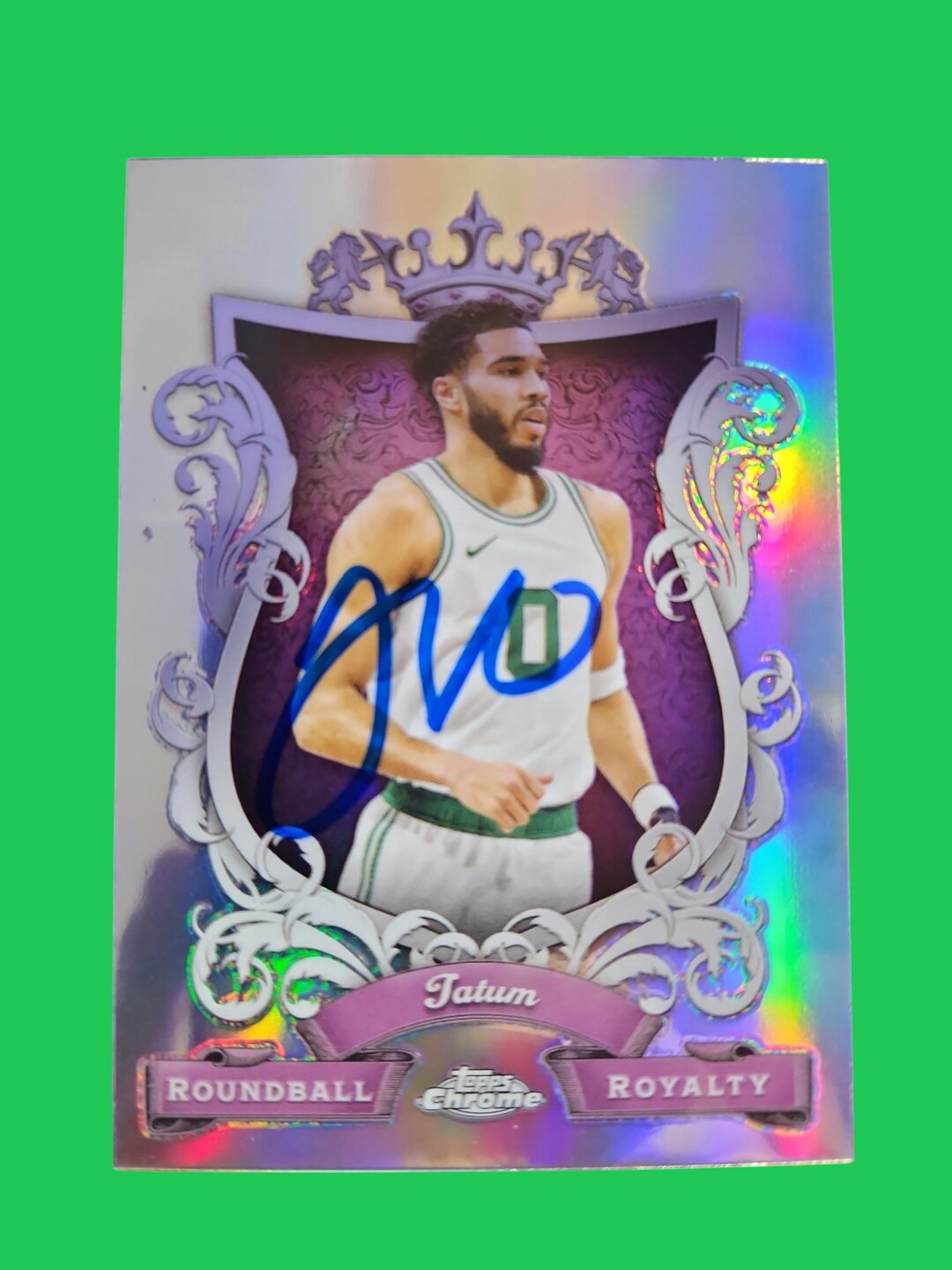 Jayson Tatum Autographed Card - Etsy