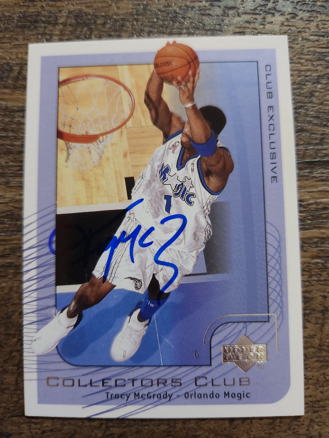 Tracy Mcgrady Autographed Card Collectors Club - Etsy