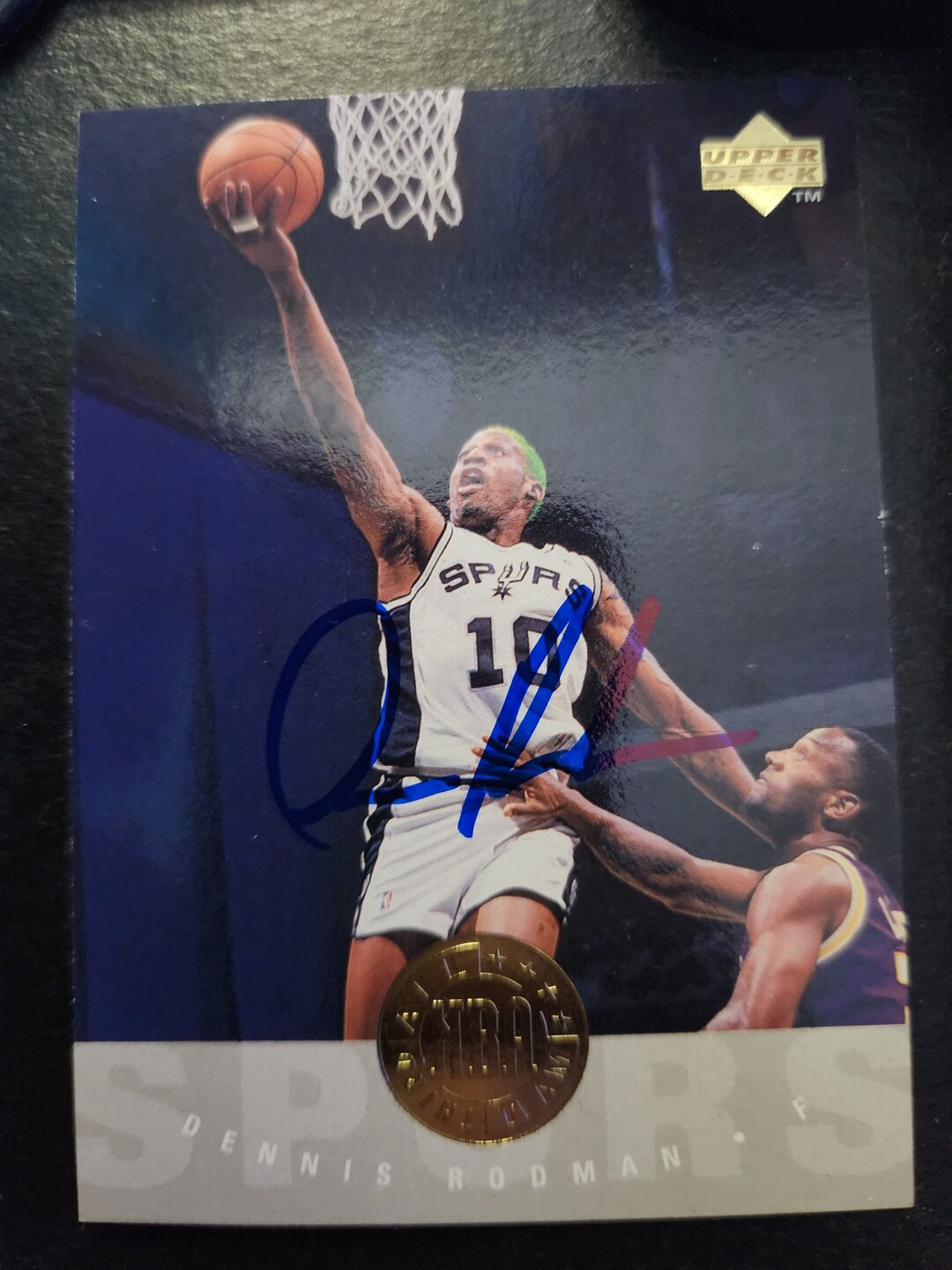 Dennis Rodman Autographed Rebound Hound - Etsy