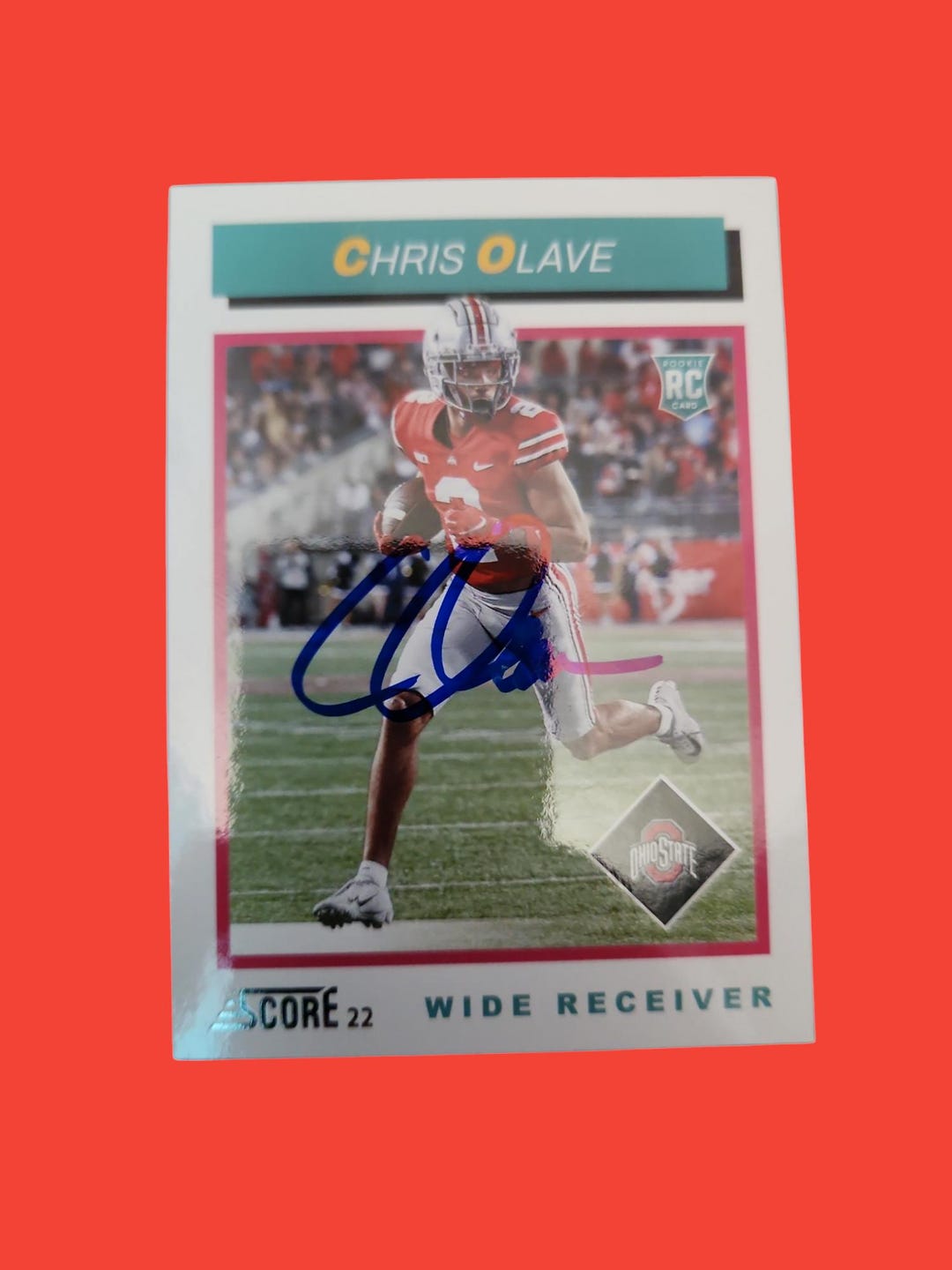 Chris Olave Rc Autographed. - Etsy