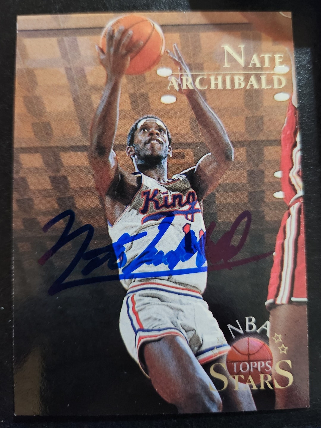 Nate Archibald Nba Top Players Autographed Card - Etsy