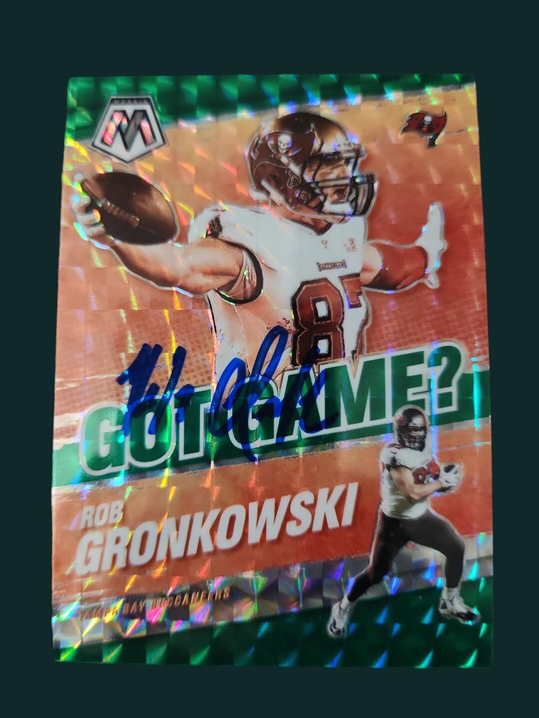 Rob Gronkowski Autographed Card - Etsy
