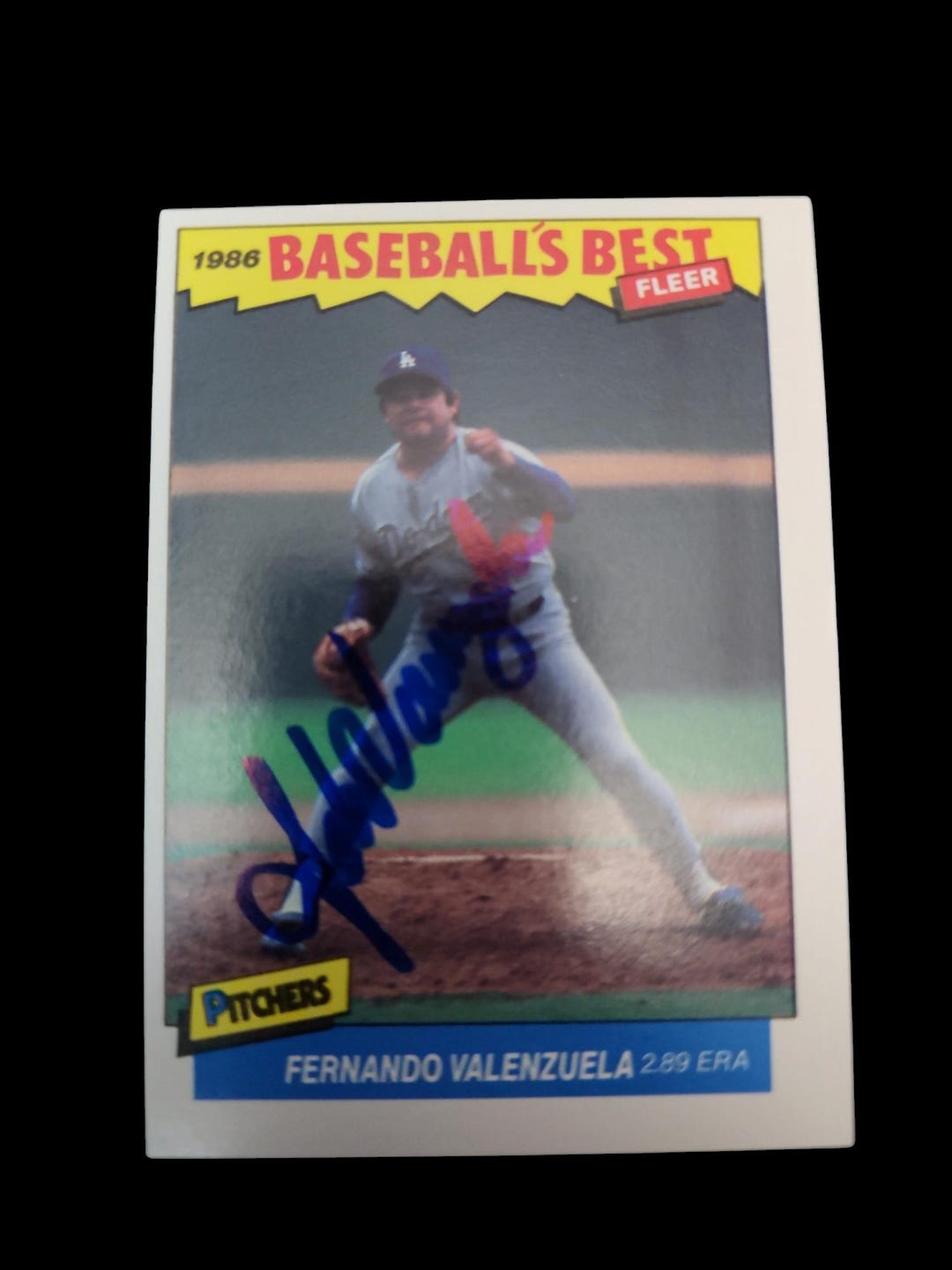 Fernando Valenzuela Autographed Card - Etsy
