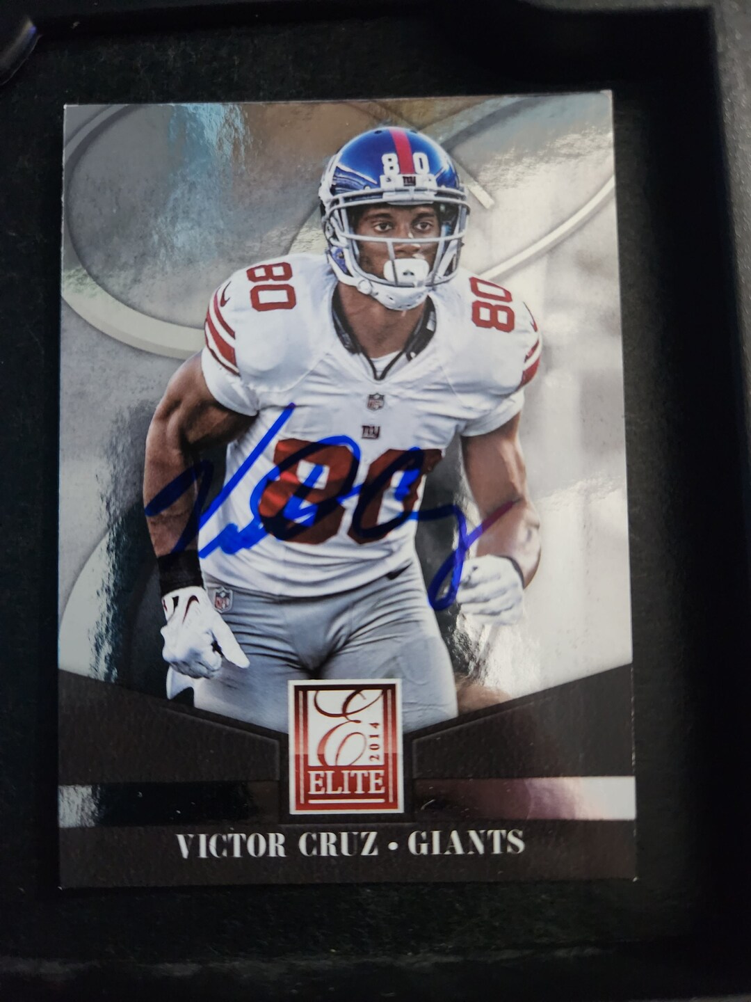 Victor Cruz Autographed Card - Etsy