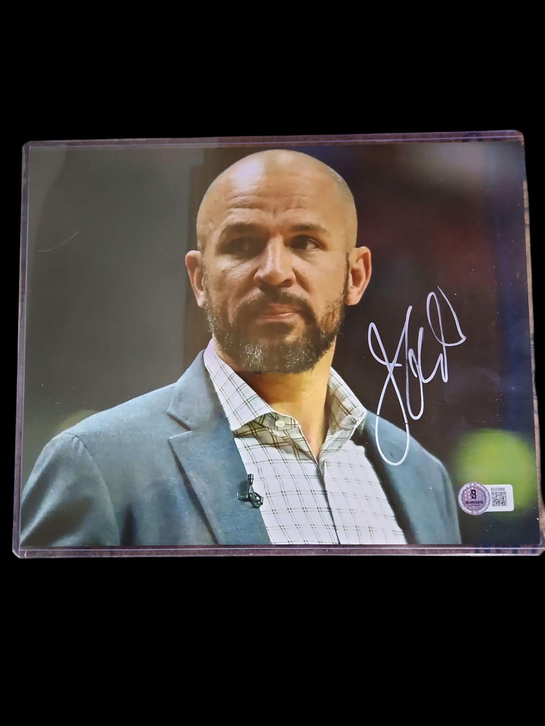 Jason Kidd 8x10 Photo With COA - Authentic Autograph, Slabs, Singles ...