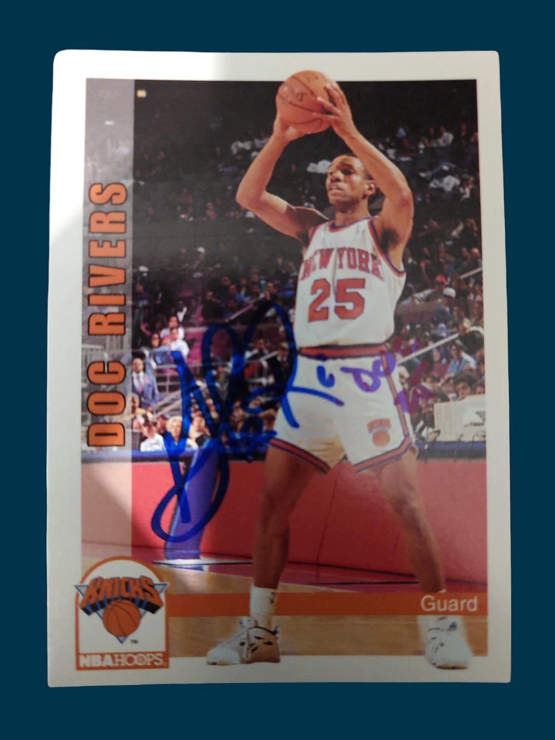 Doc Rivers Autographed Card - Etsy