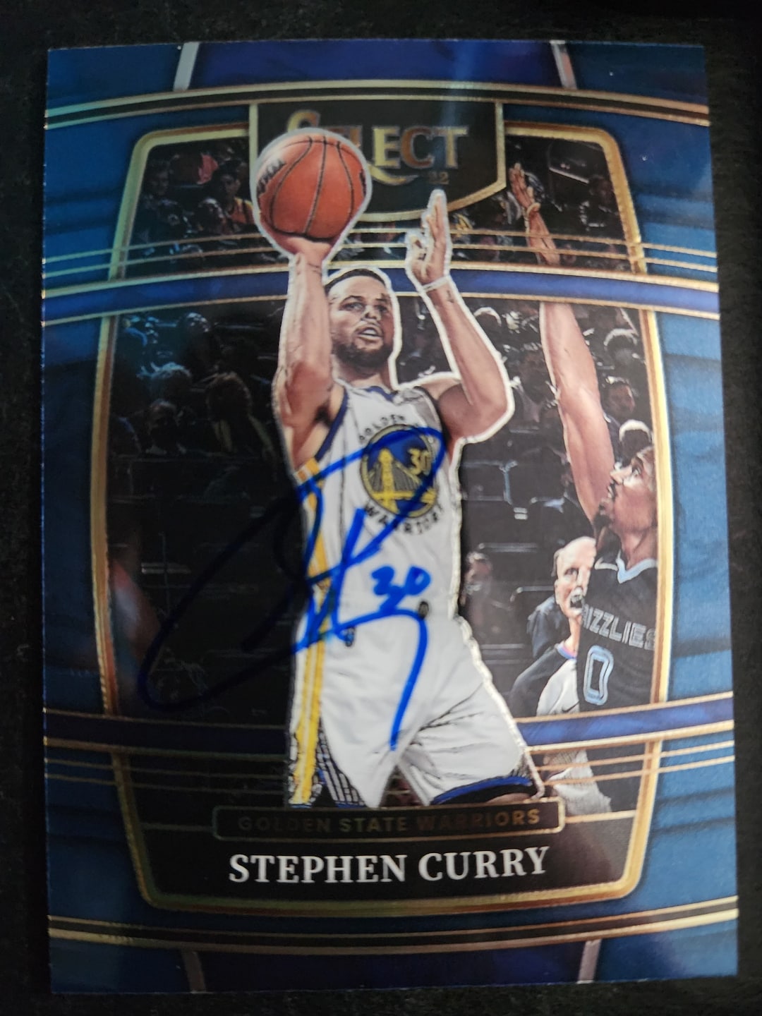 Stephen Curry Autographed Card - Etsy