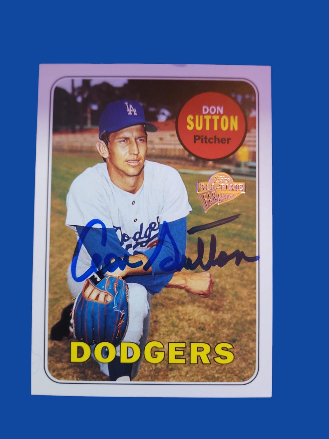 Don Sutton Autographed Card - Etsy