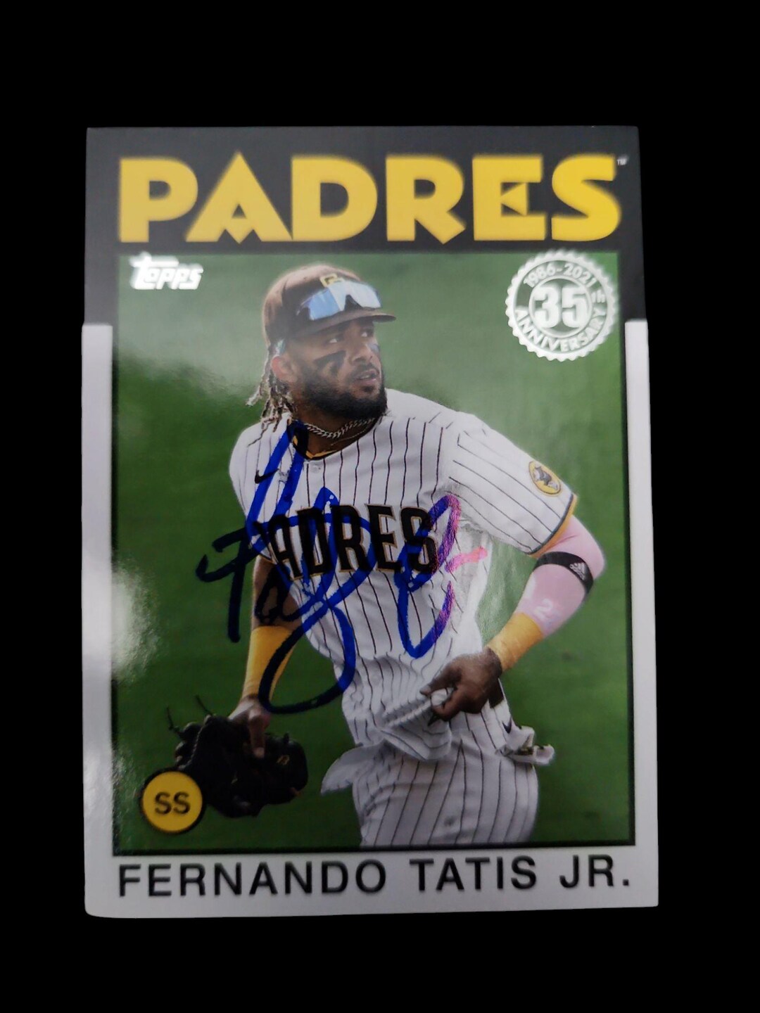 Fernando Tatis Jr Autographed Card - Etsy