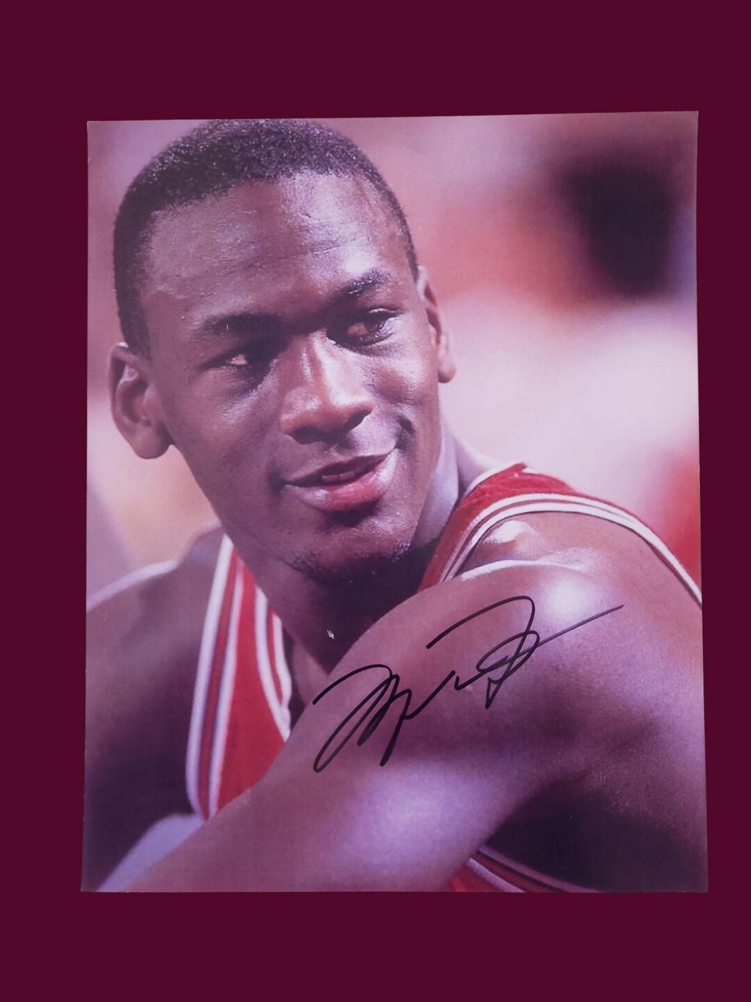 Michael Jordan 8x10 Autographed Photo From Signing Events - Authentic ...