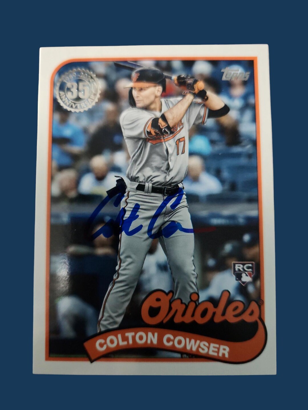 Colton Cowser Autographed Card - Etsy