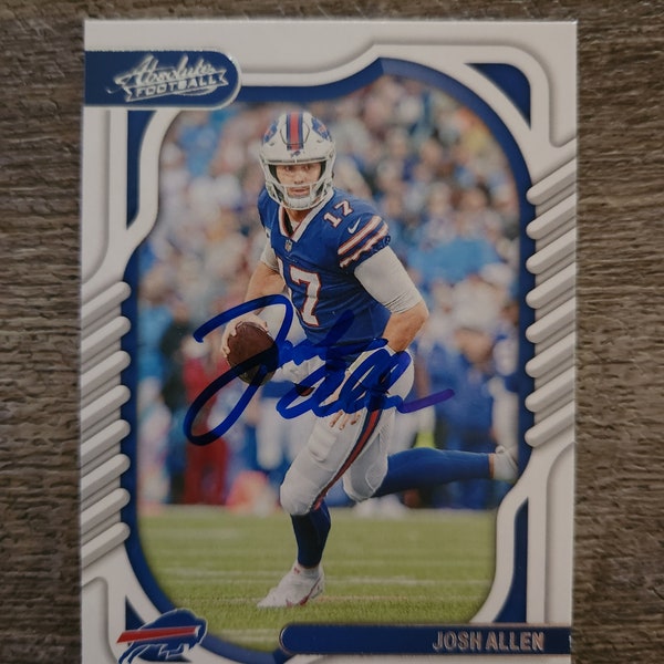 Josh Allen Card - Etsy