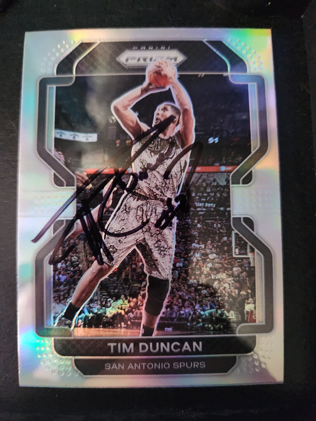 Tim Duncan Autographed Card - Etsy