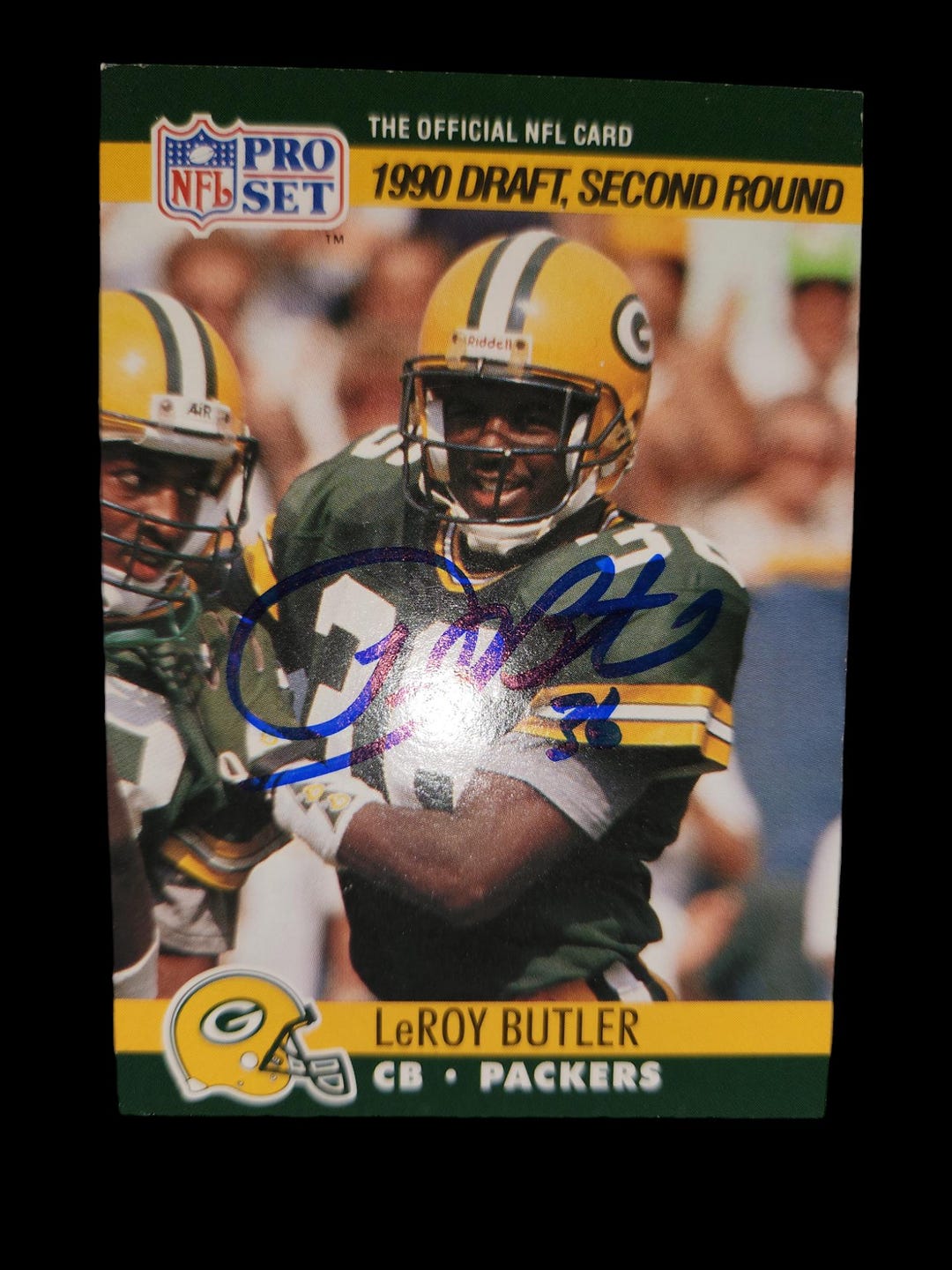 Leroy Butler Autographed Card - Etsy