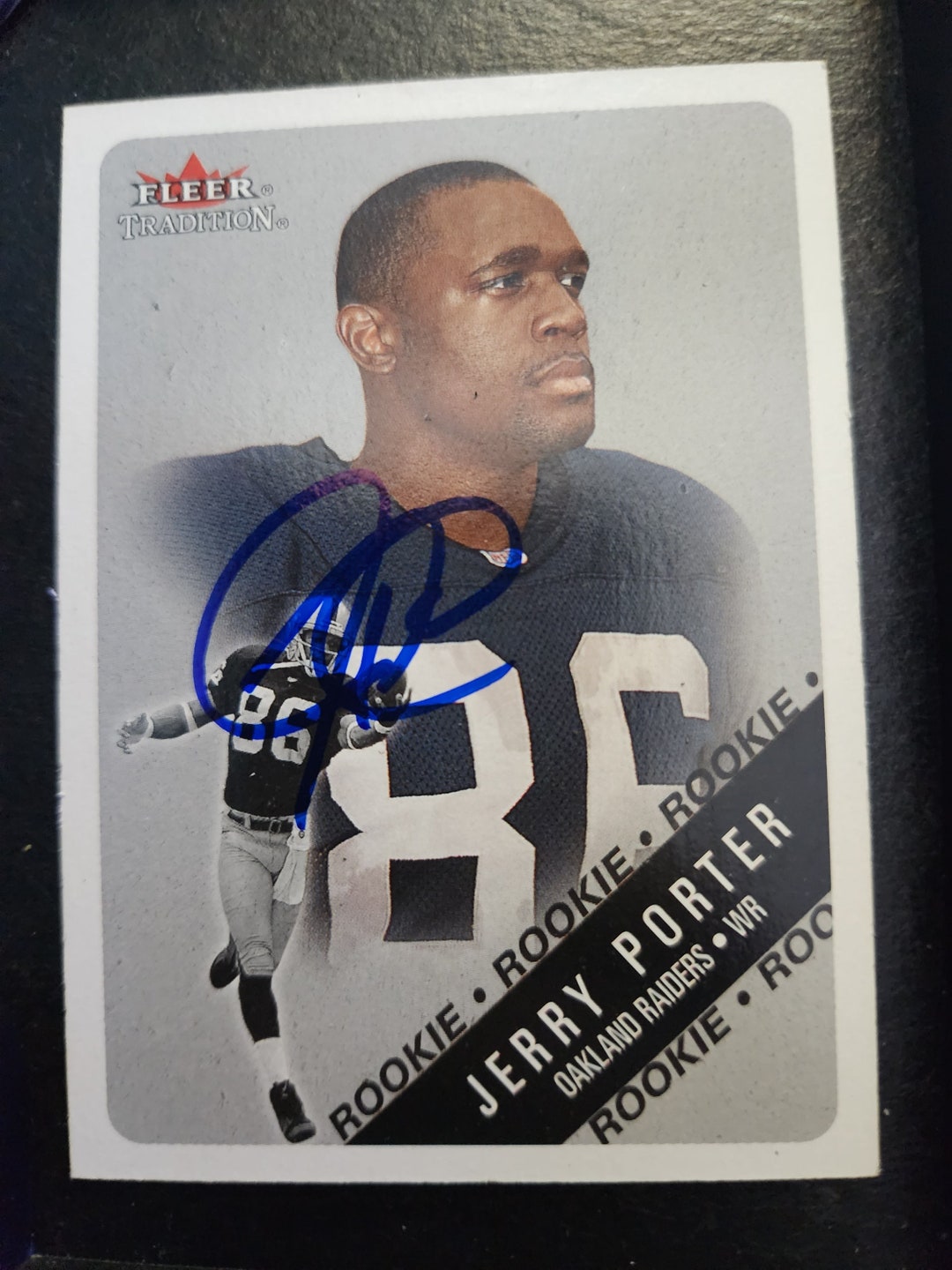 Jerry Porter Autographed Card - Etsy