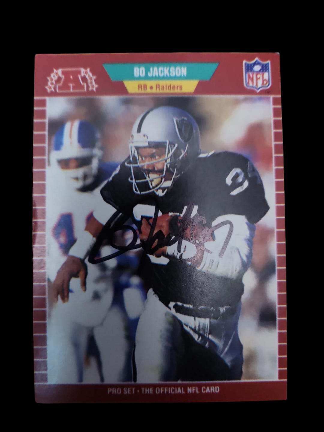 BO JACKSON AUTOGRAPHED Card - Etsy