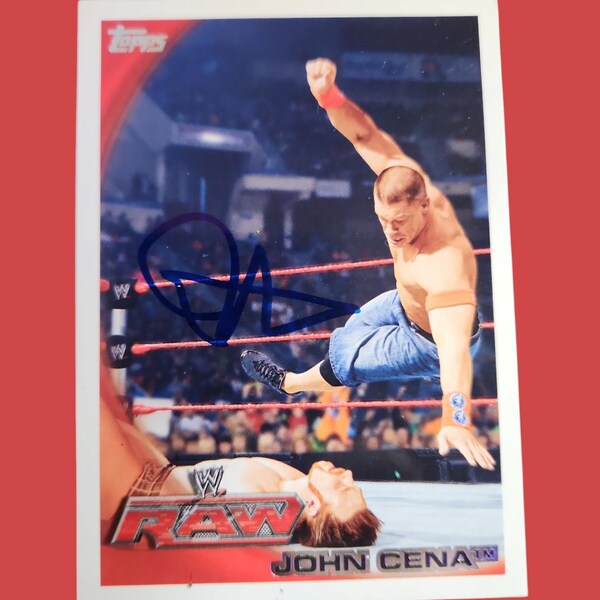 John Cena Autograph - Etsy