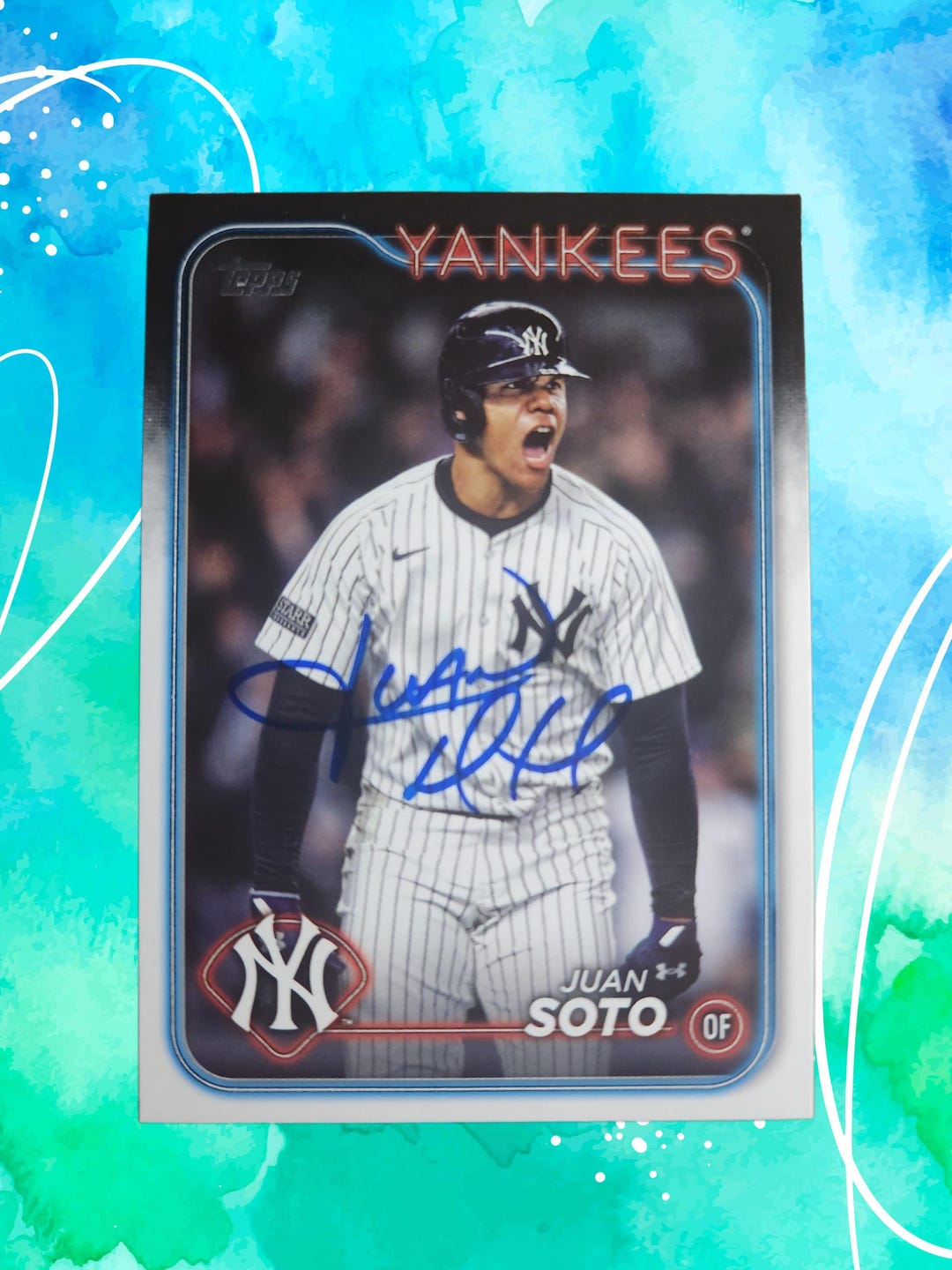 Juan Soto Autographed Card - Etsy