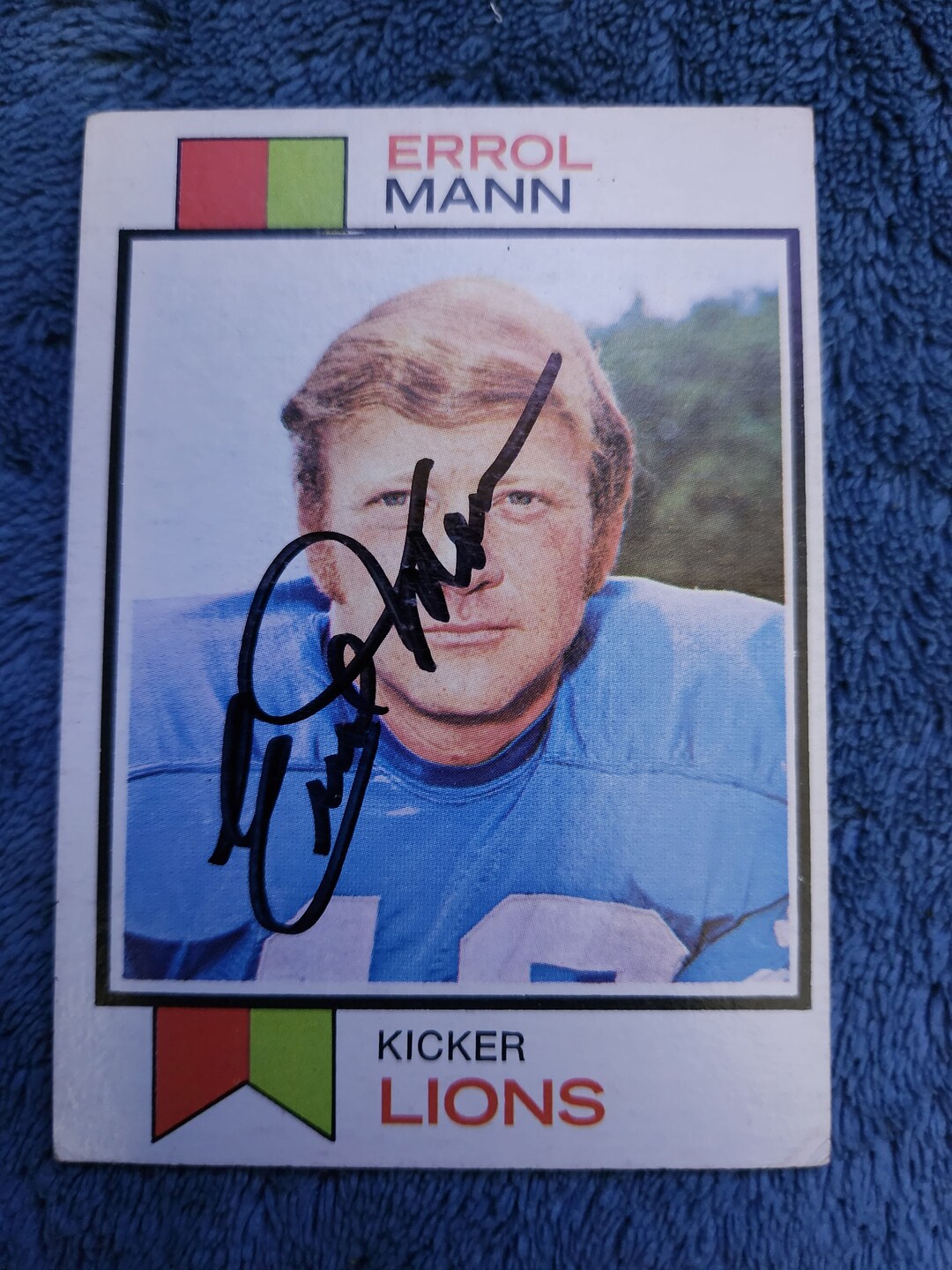 Error Mann Autographed Card - Etsy