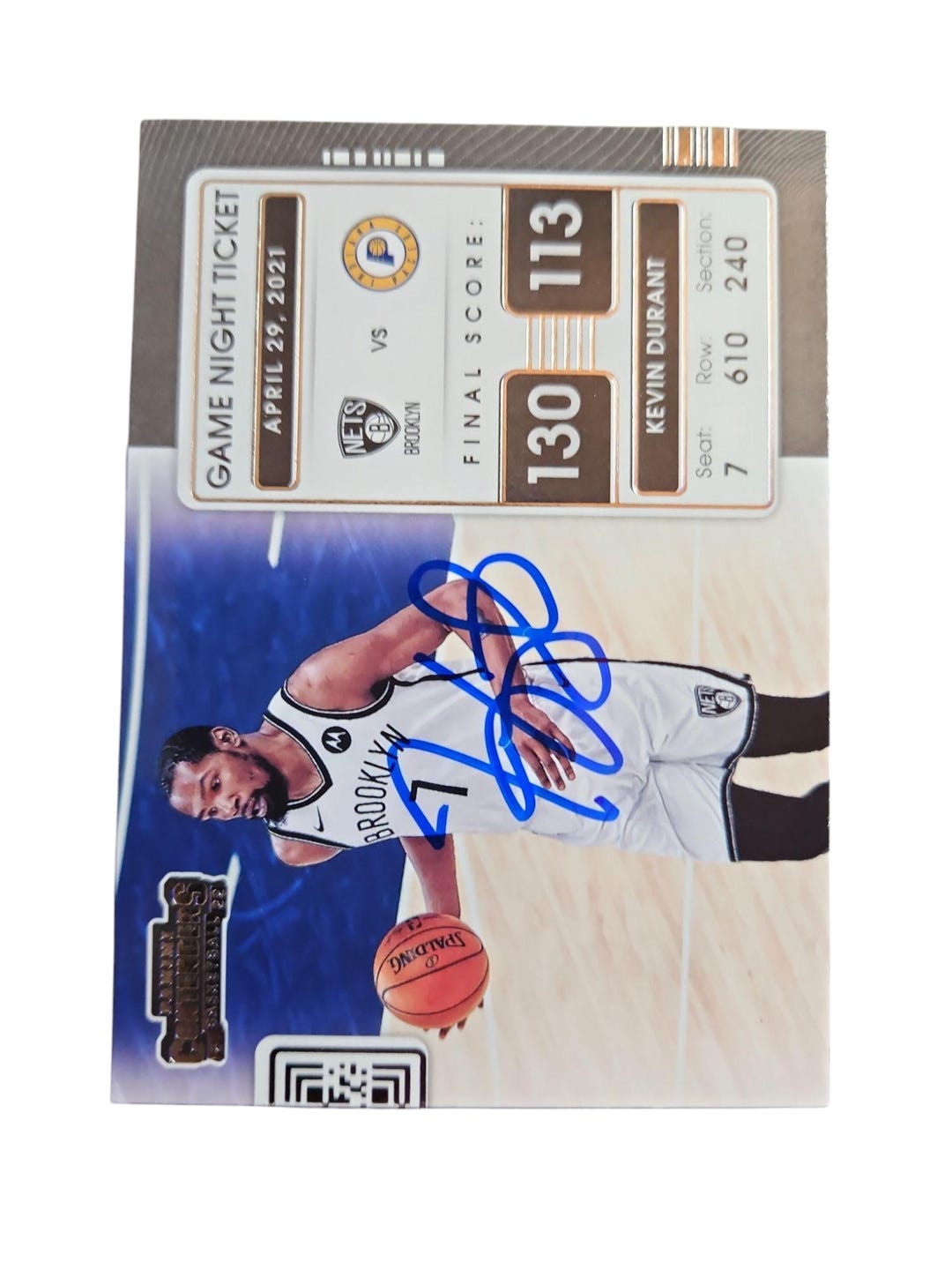 Kevin Durant Autographed Card - Etsy