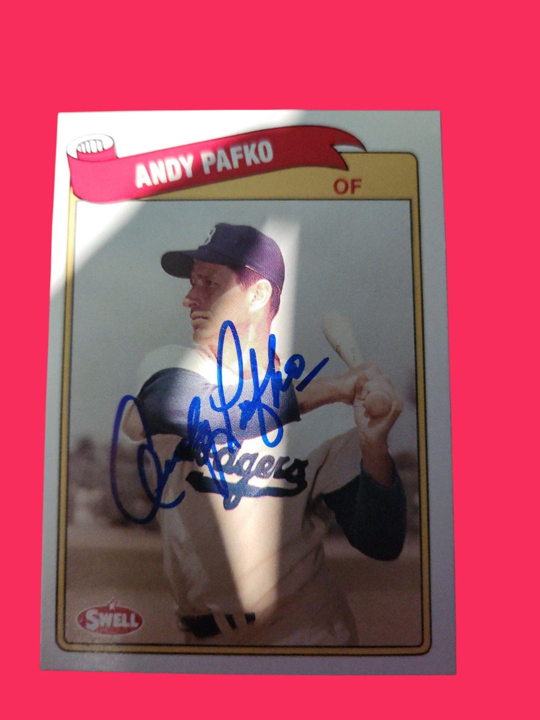 Andy Pafko Autographed Card - Etsy