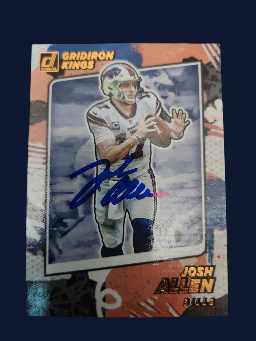 Josh Allen Autographed Card - Etsy